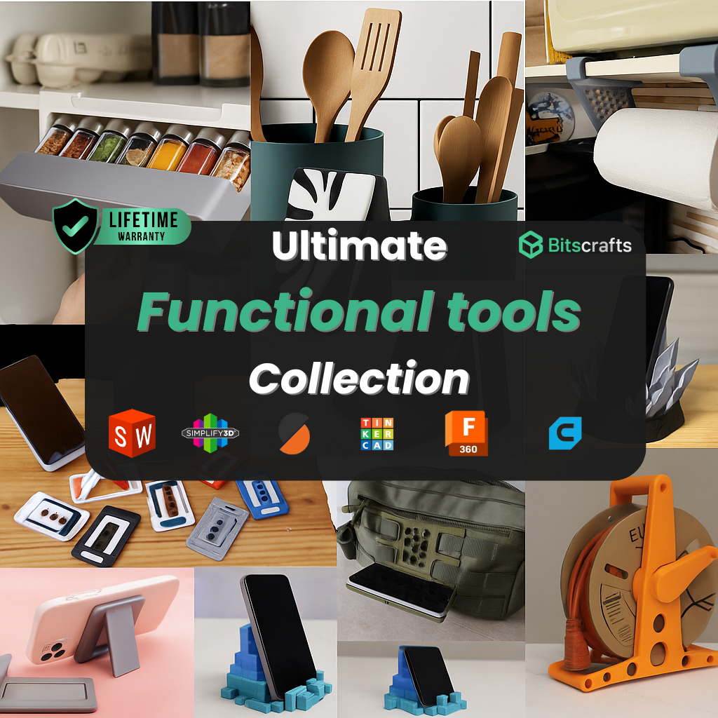 Ultimate Functional Tools STL Bundle – Bitscrafts